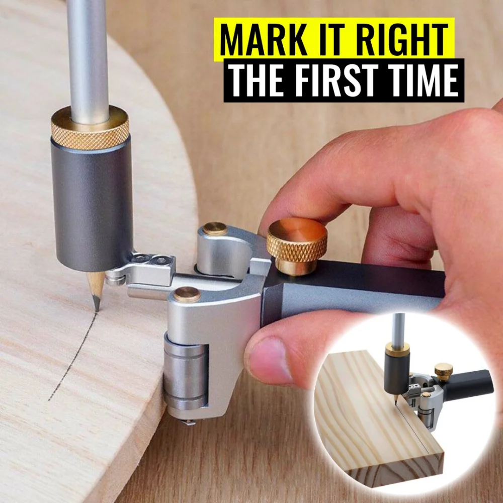 Woodworking-Marking-Gauge-Straight-Arc-Curve-Line-Scriber-Fine-tuning ...