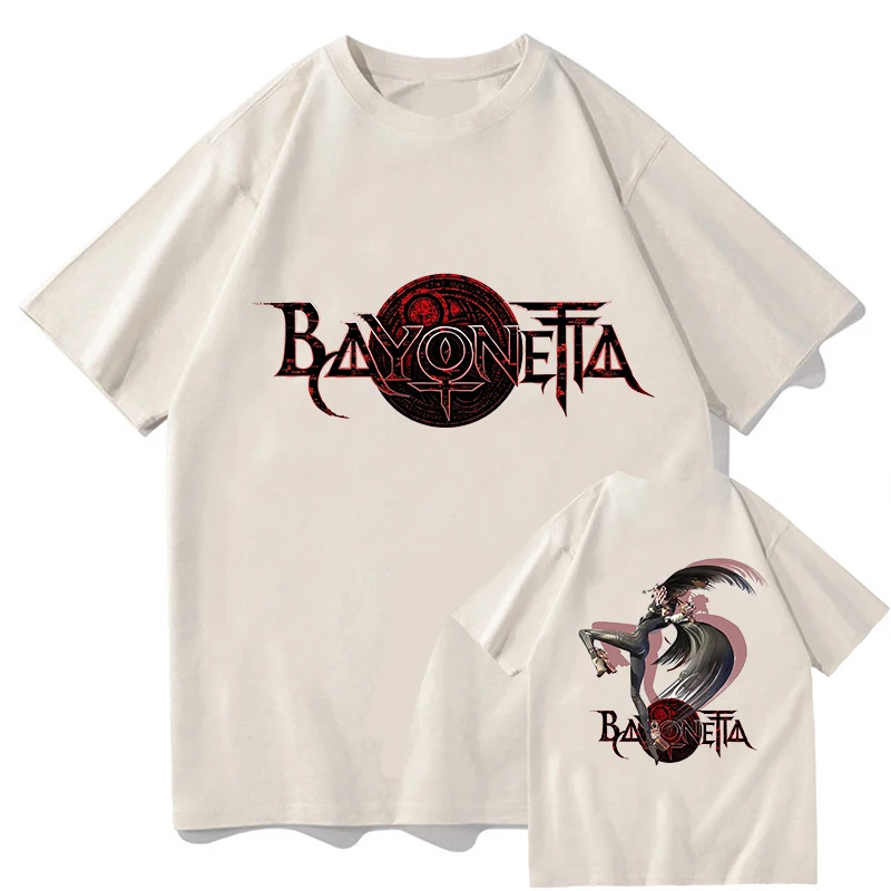 Bayonetta-T-shirt-Short-Sleeve-Spring-Cotton-Tee-shirt-Casual-Men-Women ...