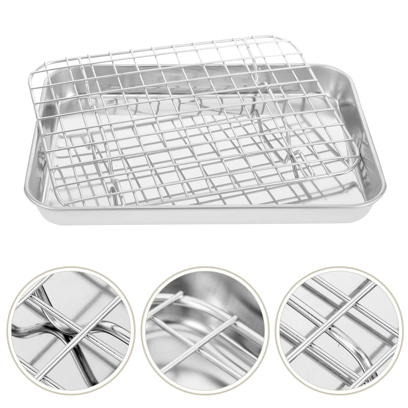 Oven-Tray-Pans-Kitchen-Supplies-Stainless-Steel-Baking-Rack-for-with ...