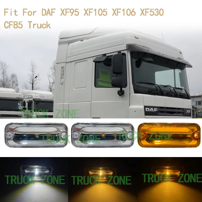 1 PCS 24V LED sunvisor Lamp for DAF truck XF95 XF105 XF106 XF530 CF85 ...