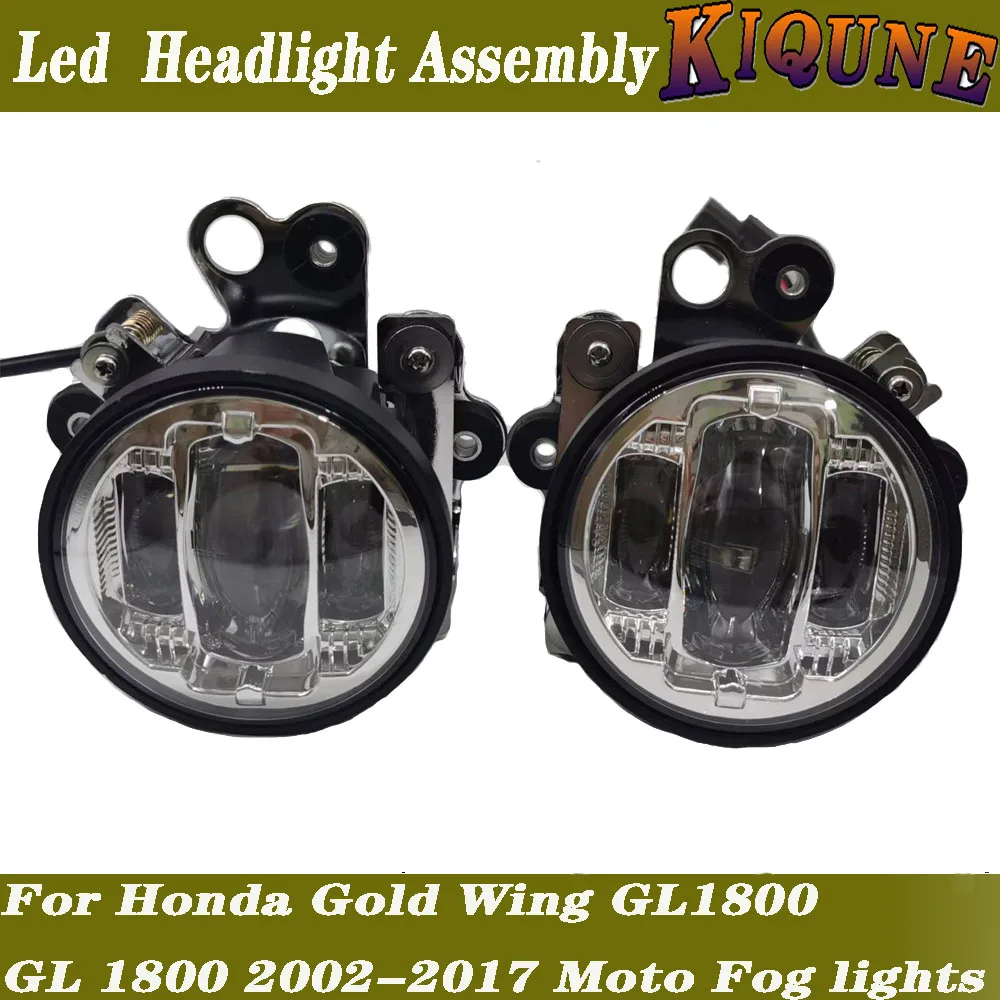 Motorcycle-LED-Headlight-Fog-Lamp-Led-Auxiliary-Driving-Light-54W-For ...