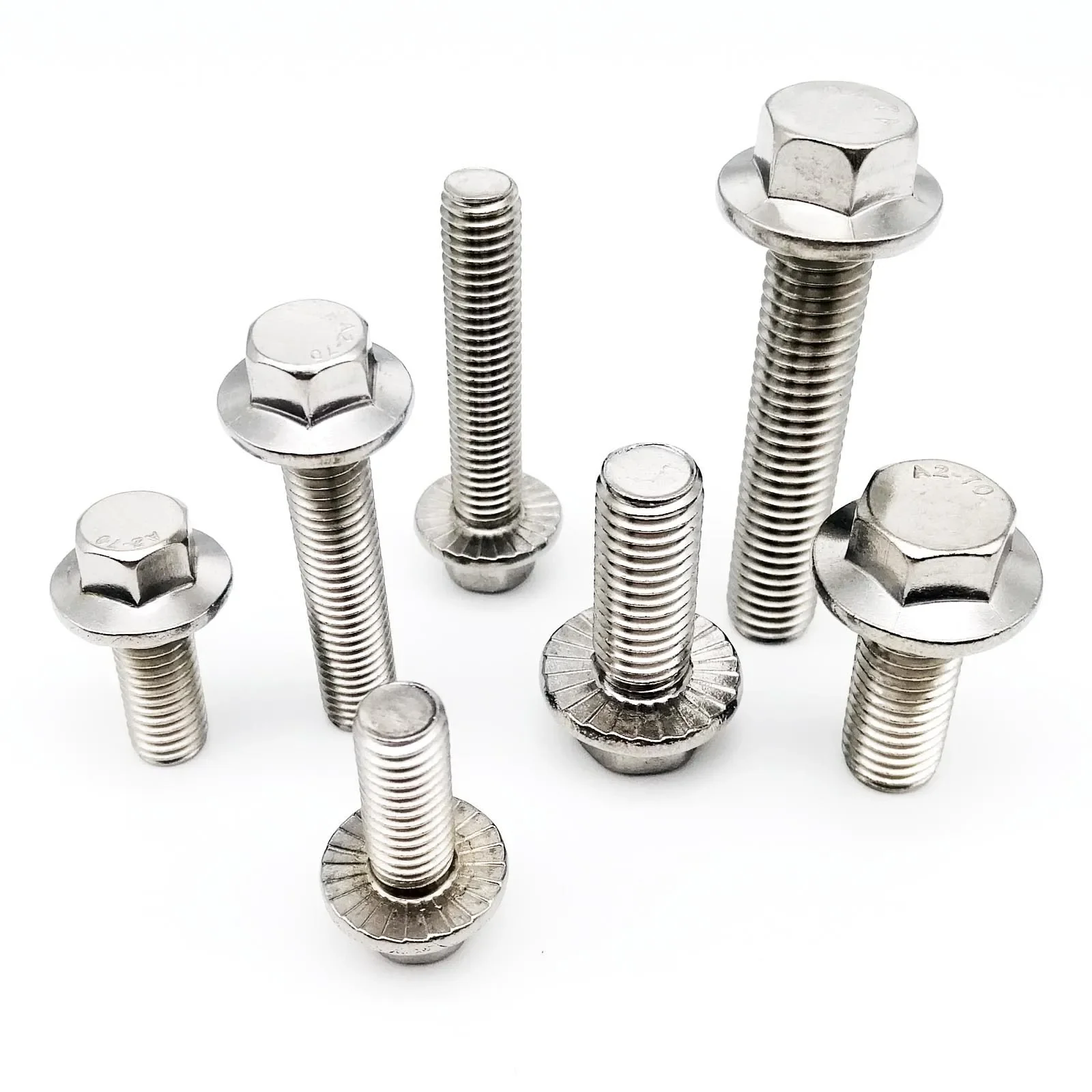 A2-70-304-Stainless-Steel-Hexagon-Head-with-Serrated-Flange-Cap-Screw ...