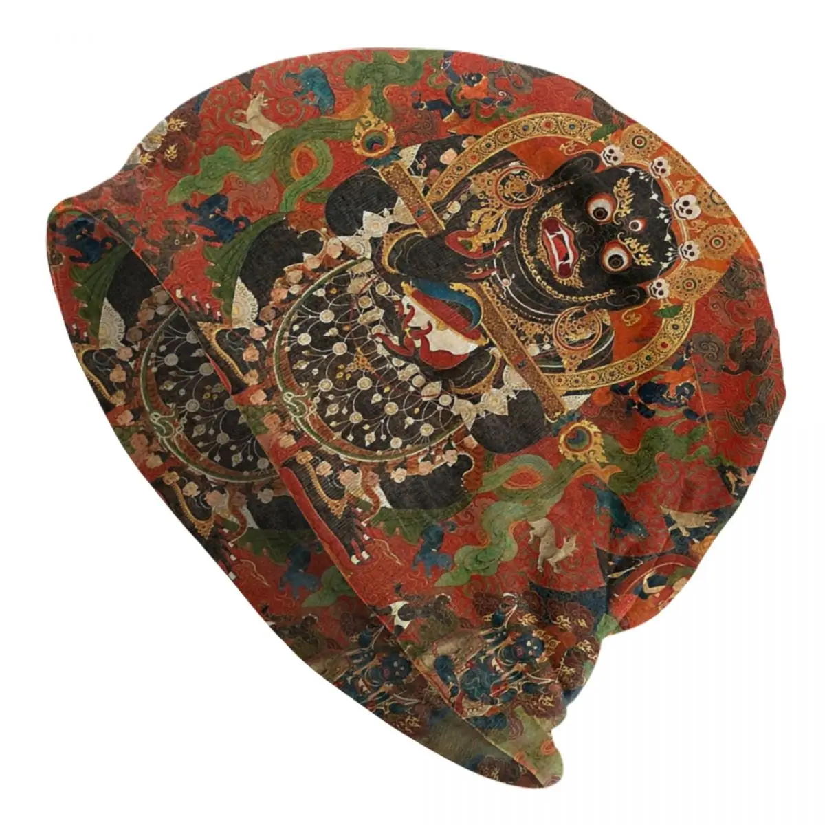 Vajrabhairava-Tantric-Buddhist-Deity-Skullies-Beanies-Caps-Winter-Warm ...