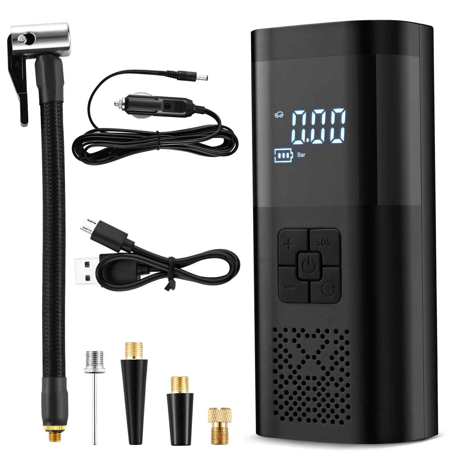 Tyre-Inflator-Cordless-Rechargeable-6000mAh-Battery-Motocycle-Tyre ...