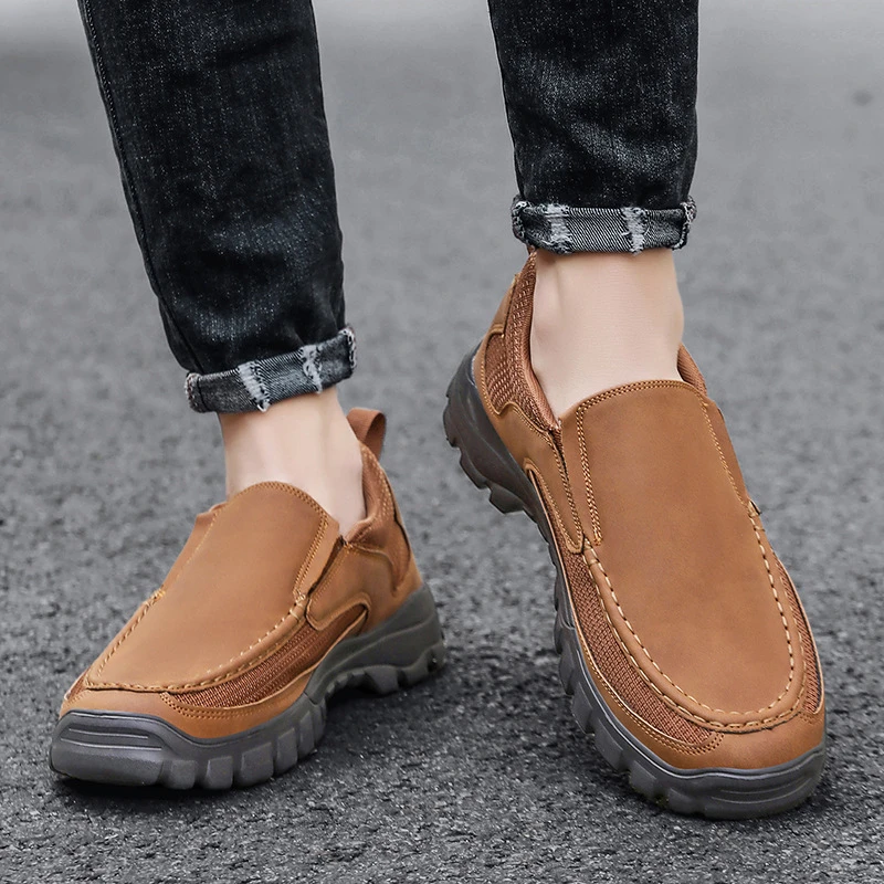 Men's Casual Loafer Shoes Simple Breathable Spring And Autumn ...