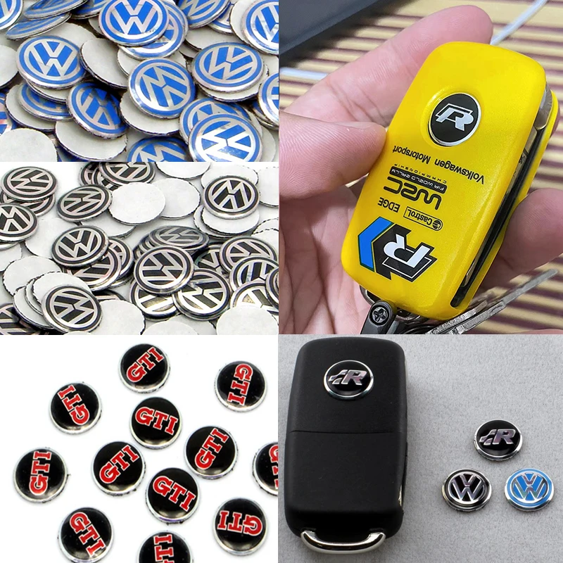 Car-Key-Stickers-Auto-Control-Keychain-Badge-Accessories-For-Volkswagen ...