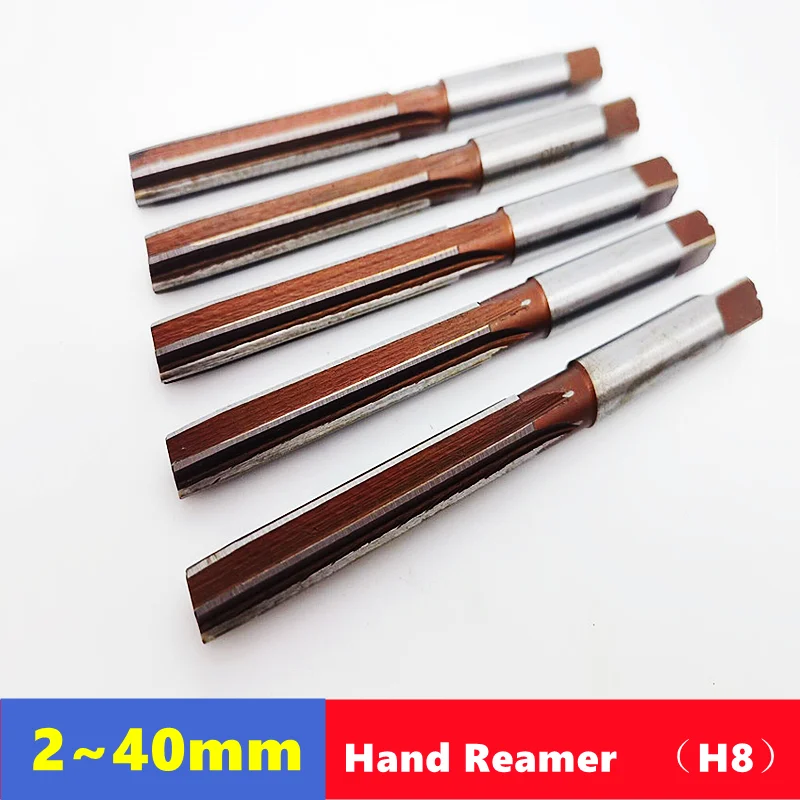 H8-manual-straight-slot-reamer-2-40mm-9Sicr-manual-square-shank-reamer ...