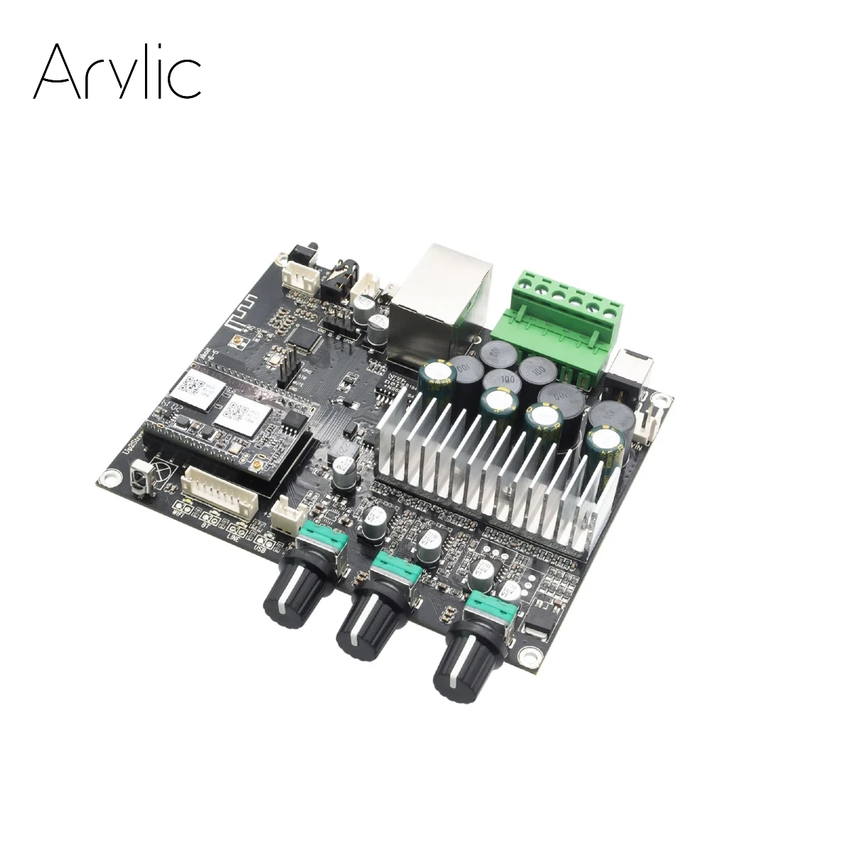 Up2stream-Amp-2-1-Bluetooth-5-0-2-1-Channel-Power-Audio-Stereo ...