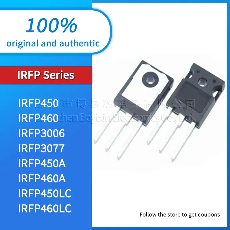 Transistor-do-efeito-de-campo-MOSFET-IRFP450-IRFP450A-IRFP450LC-IRFP460 ...