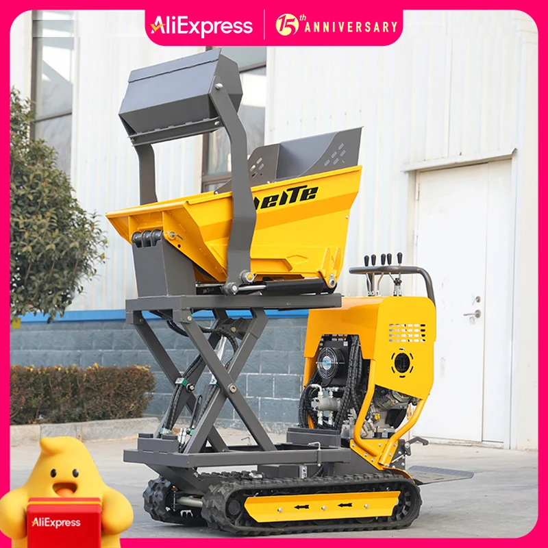 China Customized Mini Dumper 0.5 Ton crawler track dumper high quality ...