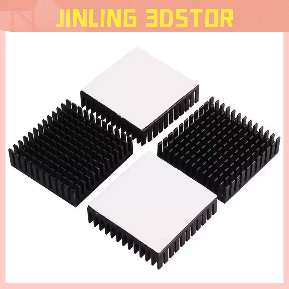 3D Printer Aluminum Motor Heatsink Extruded Heat Dissipation Electronic ...