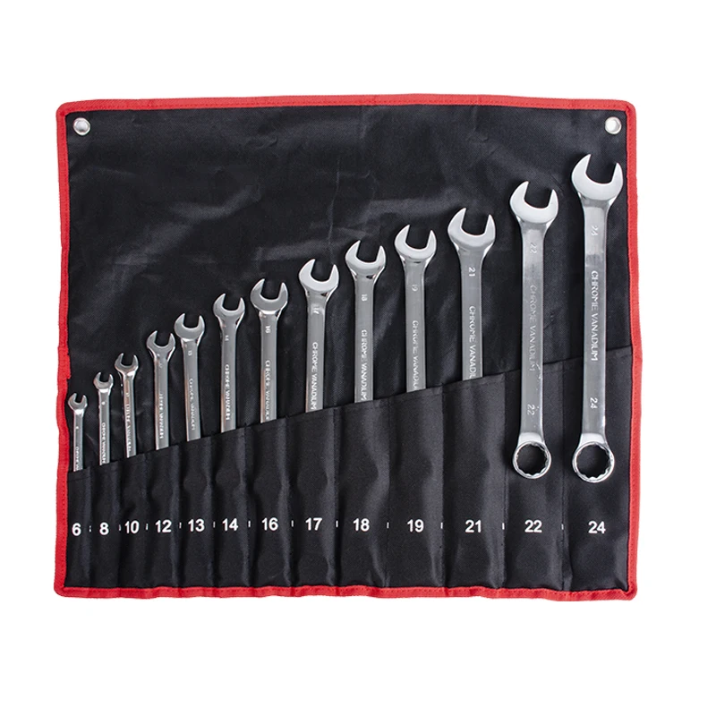13pcs Ratchet Combination Metric Wrench Multitool Key Ratchet Spanners ...