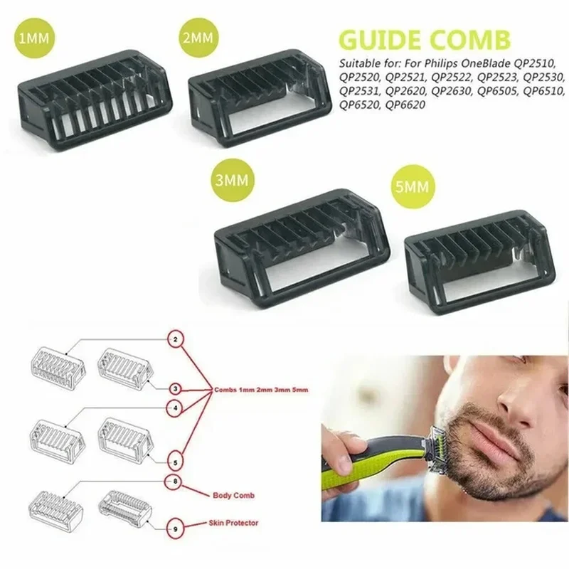 Aparador-de-pente-com-acess-rio-para-Philips-Guide-Comb-One-Blade ...