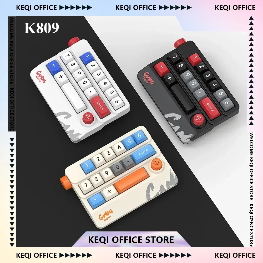 K809 Mechanical Keyboards Hot Plugging Aluminum Alloy Rgb Light ...