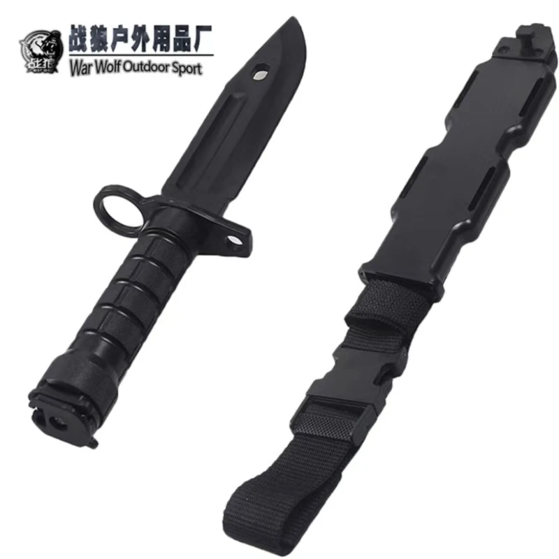 Rubber-Knife-Military-Training-Model-Tactical-Enthusiasts-Combat-Knife ...