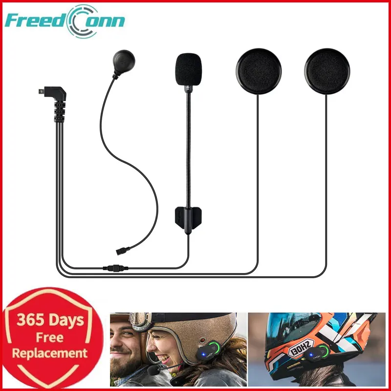 Freedconn-Motorcycle-Microphone-Earphone-Only-Suitable-for-T-COMVB-TCOM-SC-TMax-Pro-Bluetooth ...