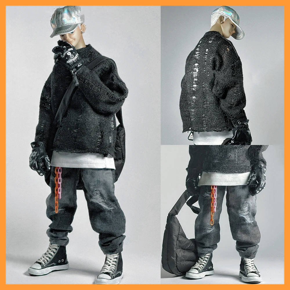 High-Quality-1-6-1-5-Scale-Trendy-Beggar-Hole-Sweater-Loose-Distressed ...