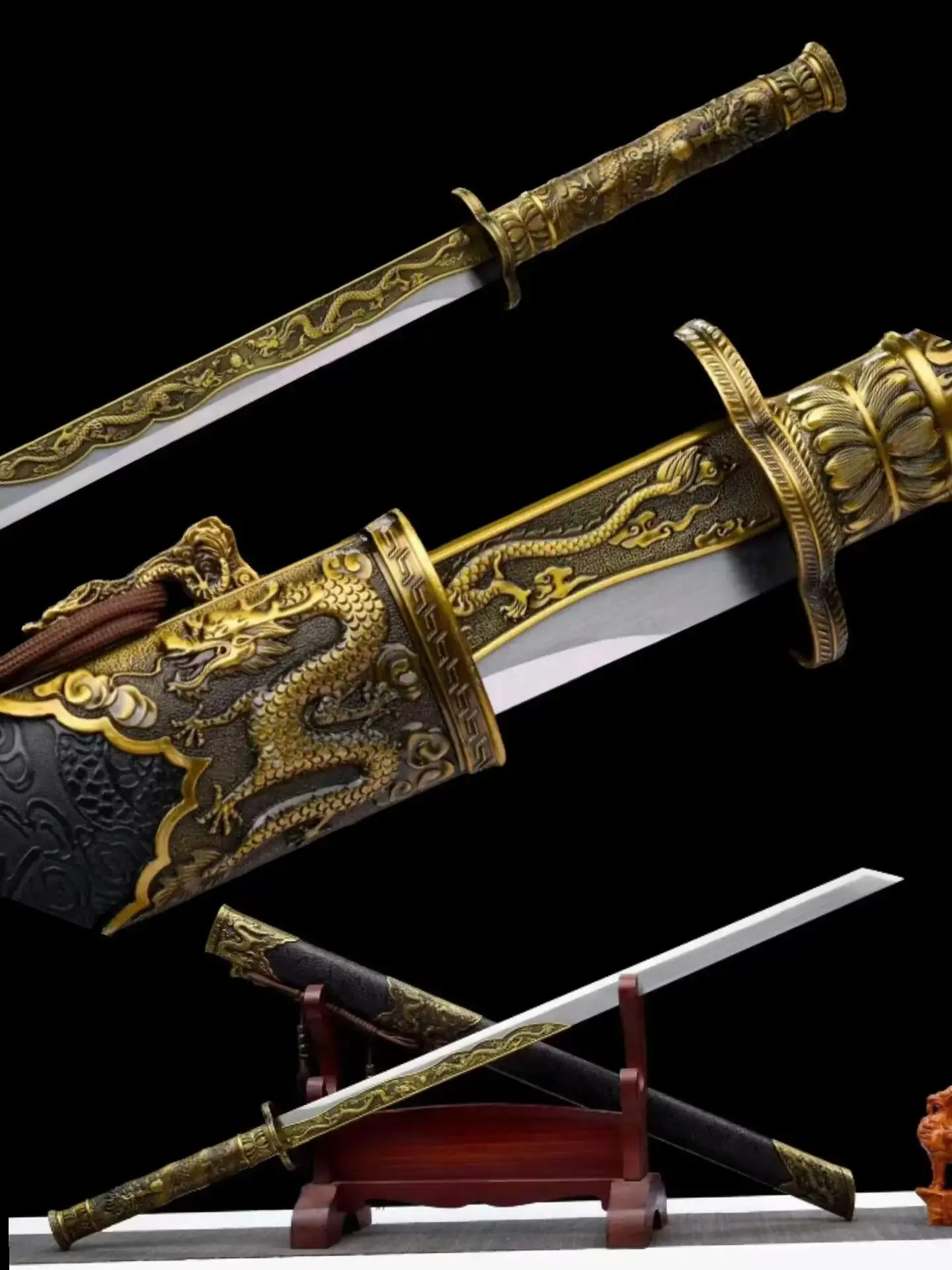 Chinese-Kungfu-Battle-Sword-Marquis-Wu-Sword-Real-Multi-Refined-Extreme ...