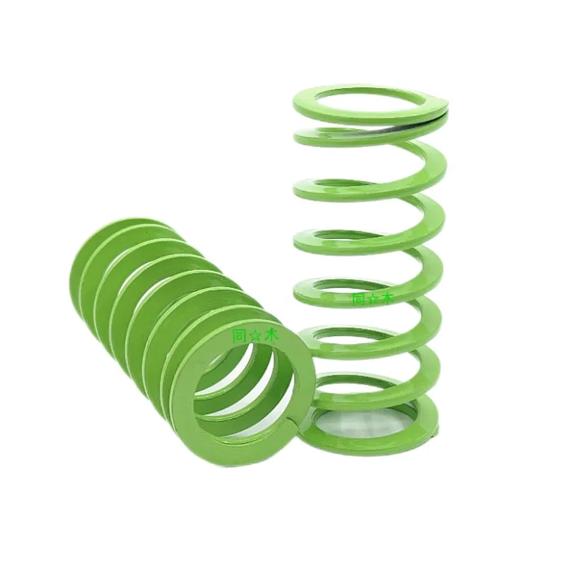 2PCS Mold Light Green Alloy Steel Compression Springs SWY SSWY Coiling ...