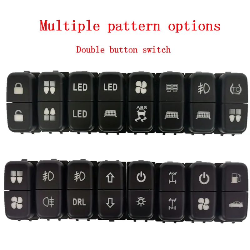 1pc-Dual-Key-Switch-Dual-Switch-Fog-Lights-Fan-Spotlight-Tank-Headlight ...