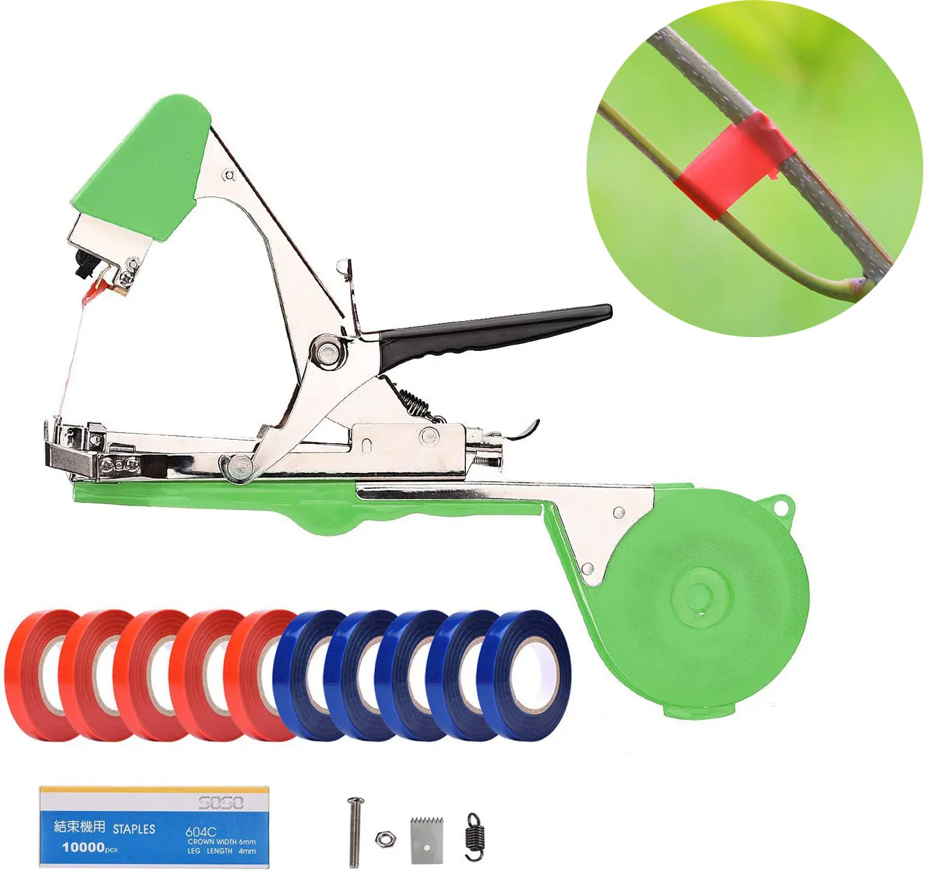 Plant Garden Tapetools Binder Nail Tapener Flower Vegetable Bind Branch ...