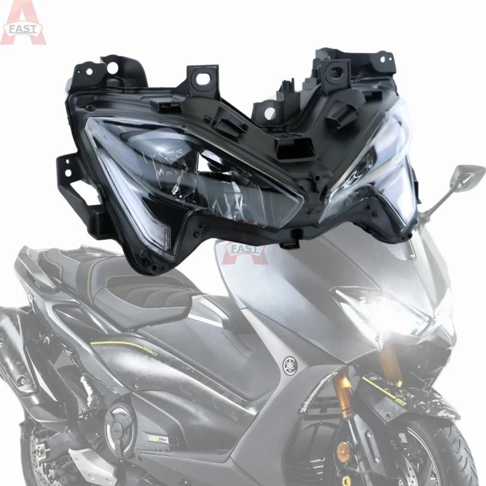 TMAX530-TMAX560-Headlight-Headlamp-LED-Front-Head-Light-Lamp-For-Yamaha ...