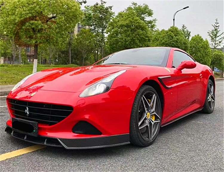 For Ferrari California 2015-2017 Carbon Fiber Front Lip Side Skirt Rear ...