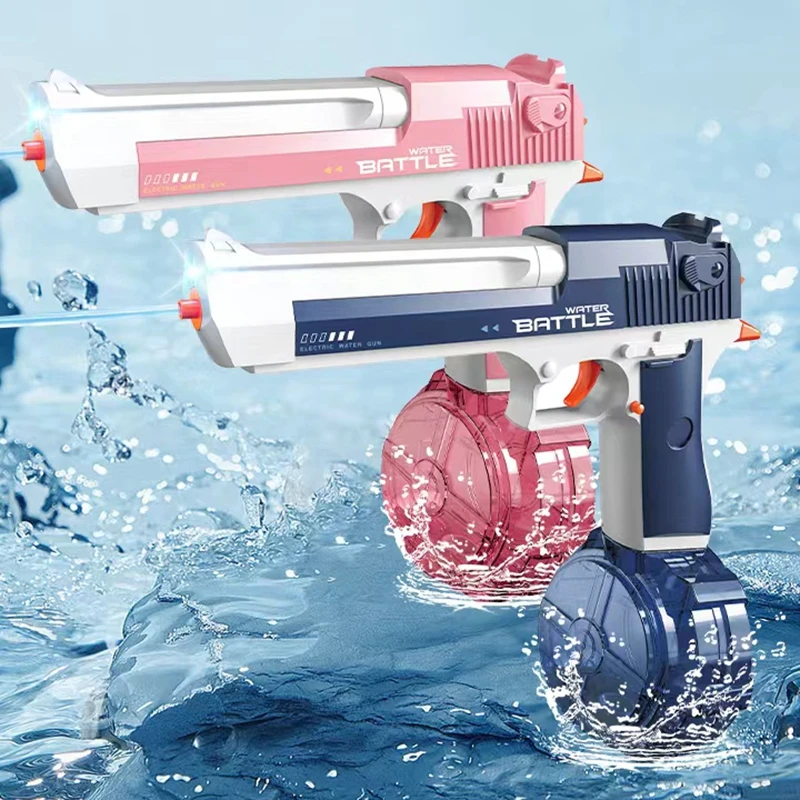 Water-Gun-Electric-with-32-Ft-Long-Range-High-Pressure-Squirt-Guns ...