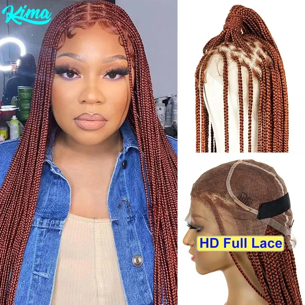 Synthetic-Transparent-HD-Full-Lace-Braided-Wigs-For-Black-Women-Crochet ...