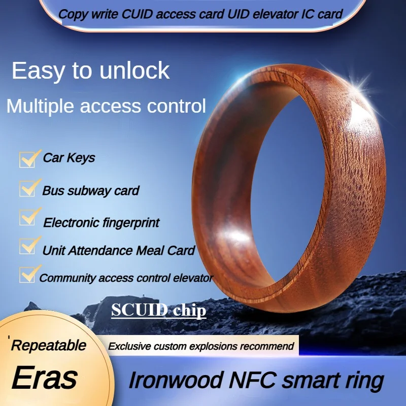 2024-Waterproof-CUID-UID-ICNFC-Smart-ring-Multi-function-wearable ...
