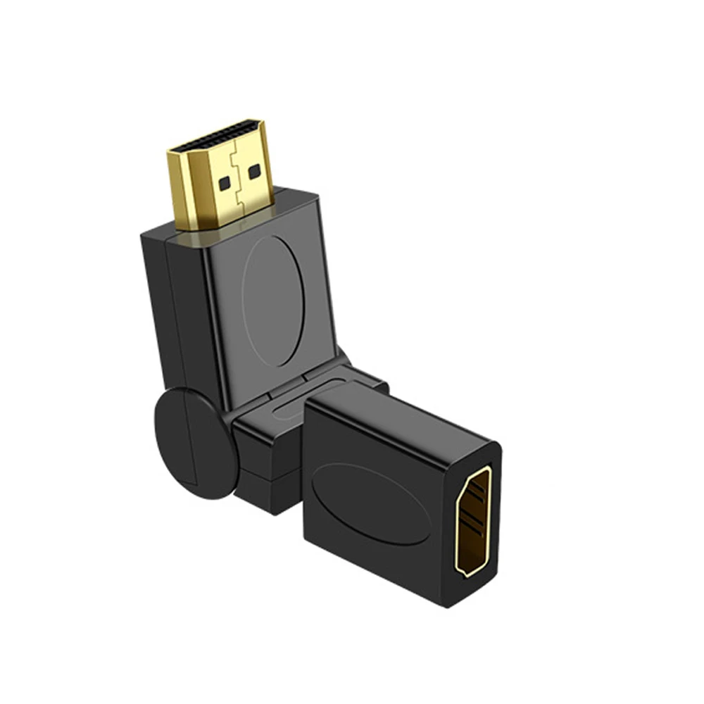 Male-to-Female-Angled-Type-HDMI-compatible-90-180-Degree-Rotating ...