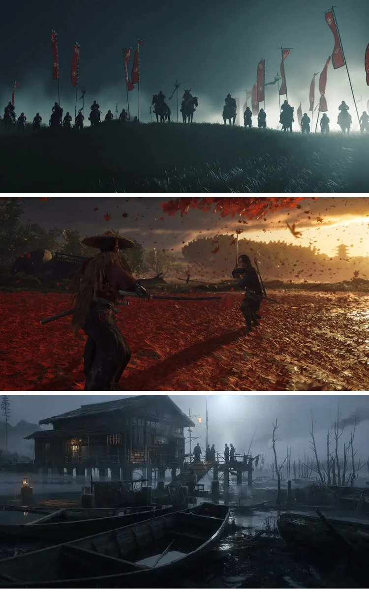 Sony Playstation 5 CD Game Ghost Of Tsushima Supports Ps5 Role-Playing ...