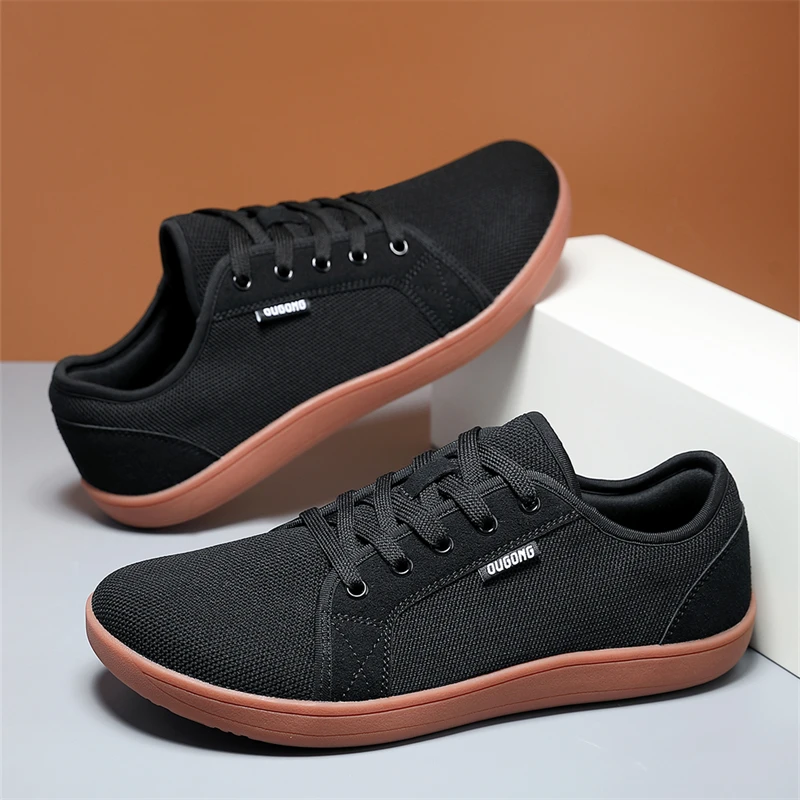 Men's Shoes Casual Walking Mesh Sneakers Lace-up Running Fashionable ...