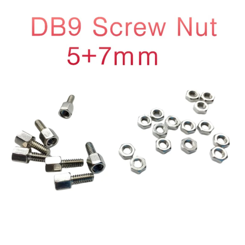 20-set-lot-British-system-screw-nut-DB9-screw-nut-5-7mm-DB-A-serial ...