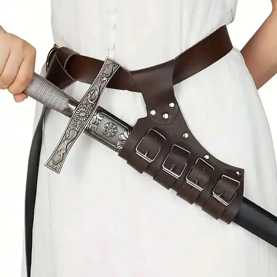 2pcs-Retro-Medieval-Sword-Holder-Gothic-Style-Waist-Belt-Suspenders ...