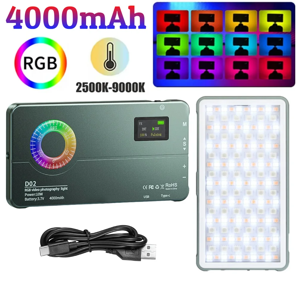 Full-Color-RGB-Video-Light-with-Power-Bank-Function-2500-9000K-LED ...