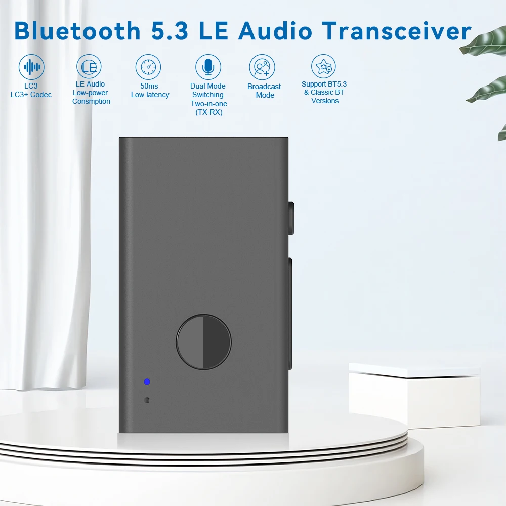 Eppfun-Bluetooth-5-3-LE-Audio-Transmitter-Receiver-LC3-Low-Latency-for ...