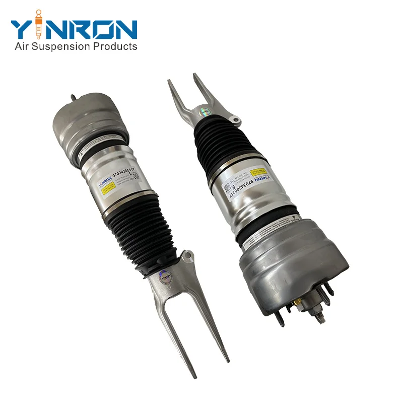 Pair-For-Porsche-Panamera-2010-2013-Air-Suspension-Strut-With-Sensor ...