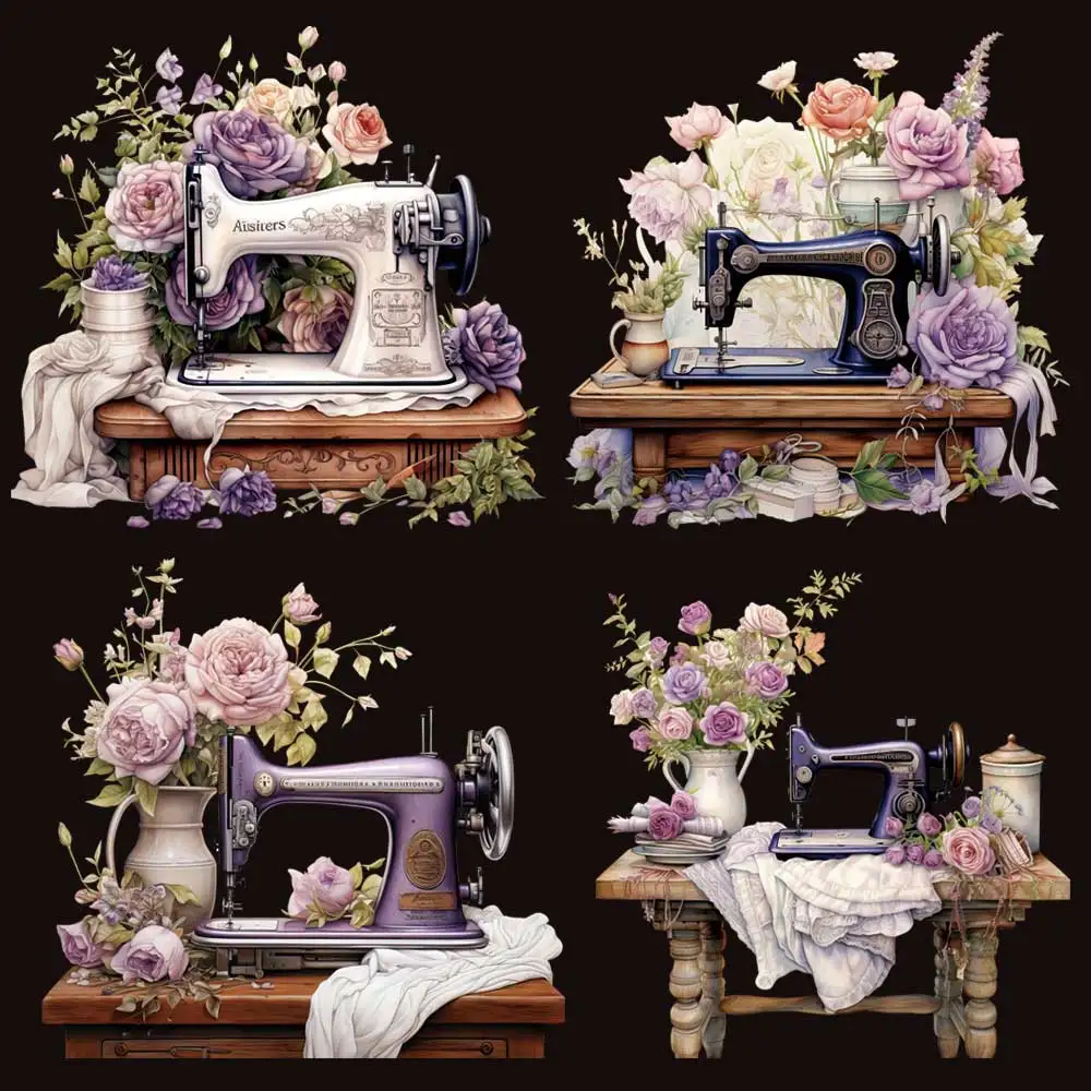 Fashion-Sewing-Machine-Iron-on-Transfer-For-Clothing-DIY-A-Level ...