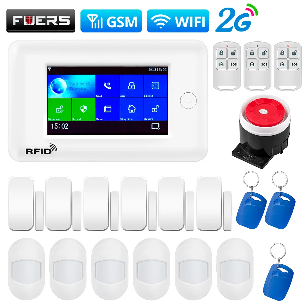 PG106-WiFi-2G-GSM-Alarm-System-Wireless-Home-Security-System-kit ...