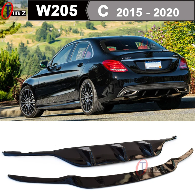 Rear-Lip-Diffuser-Bumper-Covers-Glossy-Black-for-2015-2020-Mercedes-C-Class-W205-4-Door.jpg