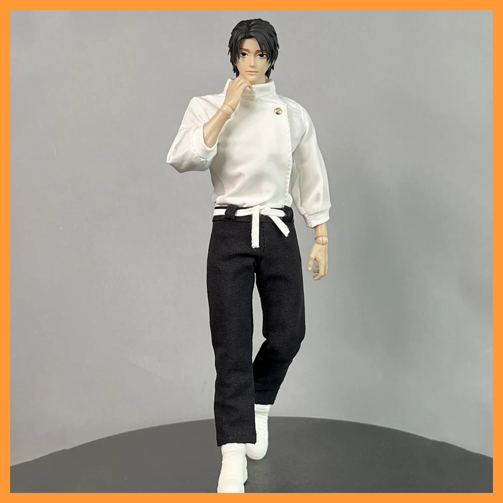shf-1-12-Scale-Jujutsu-Kaisen-Okkotsu-Yuta-Clothes-Set-White-Coat-Black ...