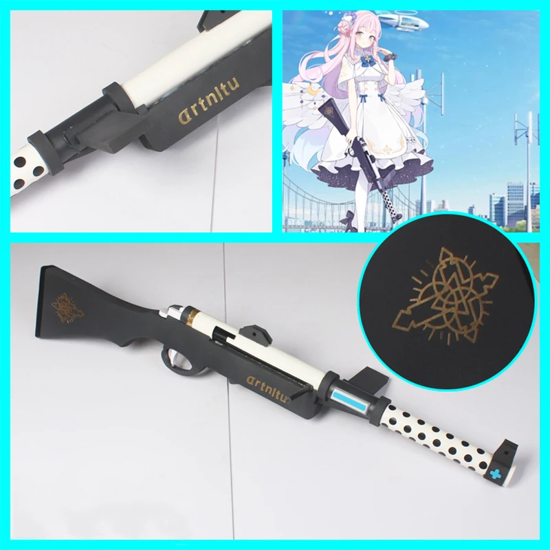 Anime Game Blue Archive Misono Mika Cosplay Gun Weapon Prop Women