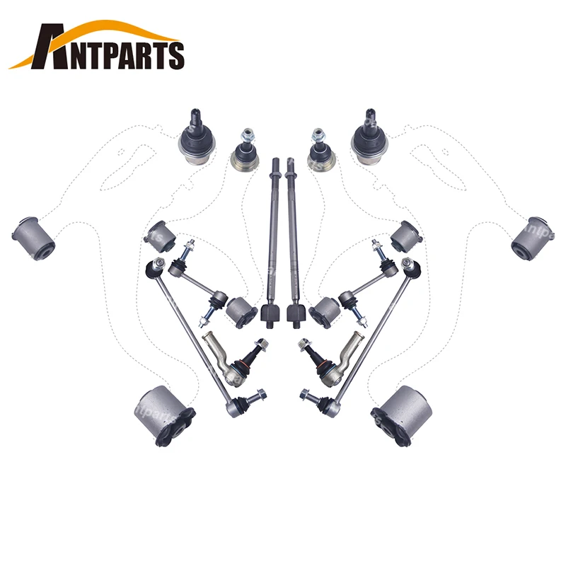 Car-Front-Suspension-Control-Arms-Kit-Ball-Joint-Assembly-For-Land ...