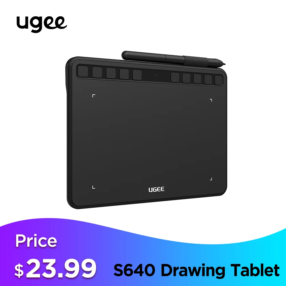 Grafik-Zeichen-tablett-ugee-s640-6-Digital-Tablet-Art-Pad-mit-Stift ...