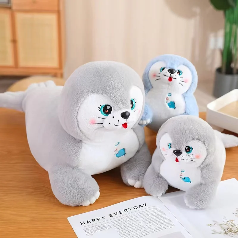 Cute Seal Plush Toy Doll Soft Stuffed - styloclubs.com
