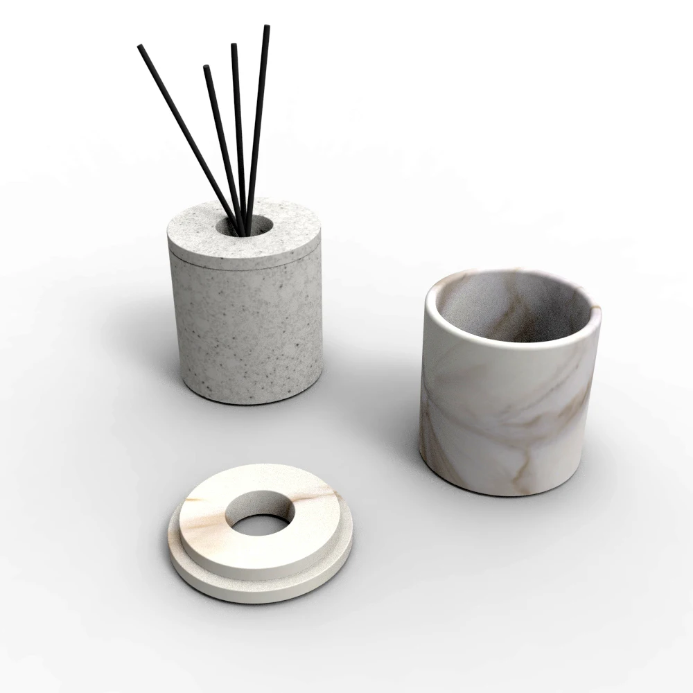 European-Diffuser-Silicone-Mold-Concrete-Plaster-Aromatherapy-Container-Box-Mold-Scented-Candle ...