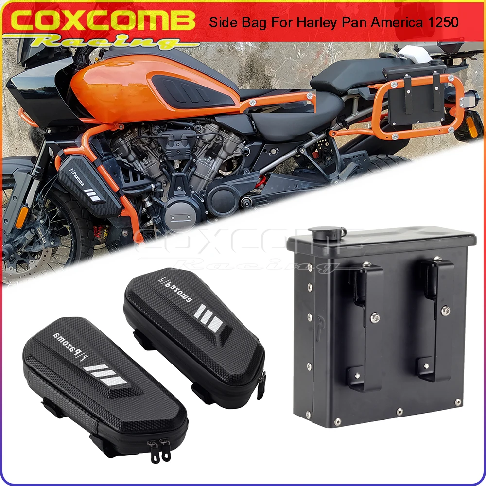 Motorbike-Aluminum-2-3L-Tool-Box-Carbon-Tool-Bag-Storage-Pannier-For ...