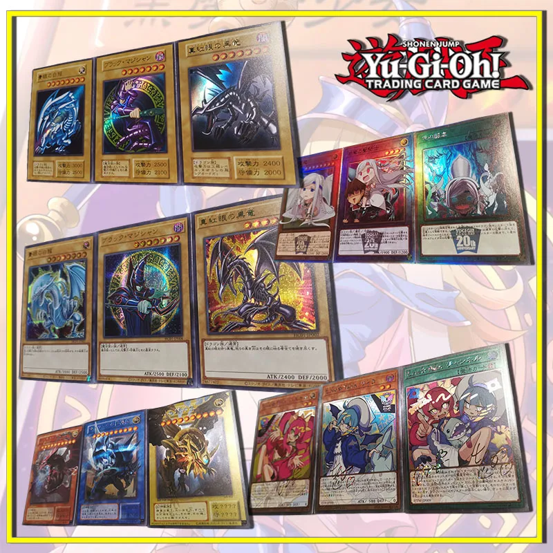 Yu-gi-oh-Black-Magician-Three-Magic-Gods-Giskiller-DIY-juego-de ...