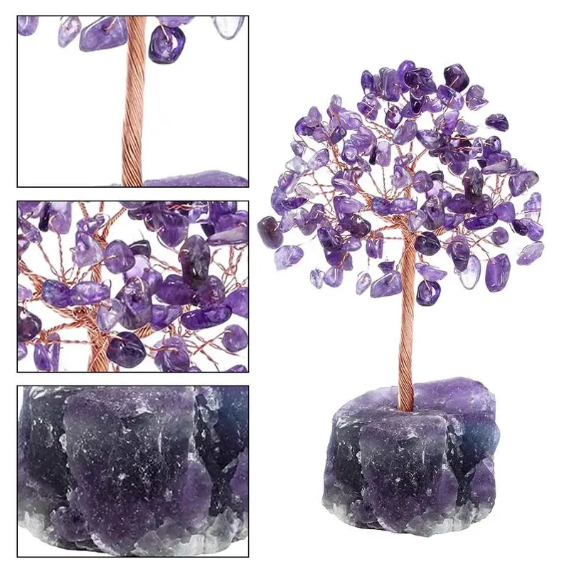 Amethyst-Tree-Natural-Crystal-Tree-Gemstone-Handmade-Decor-Slices ...